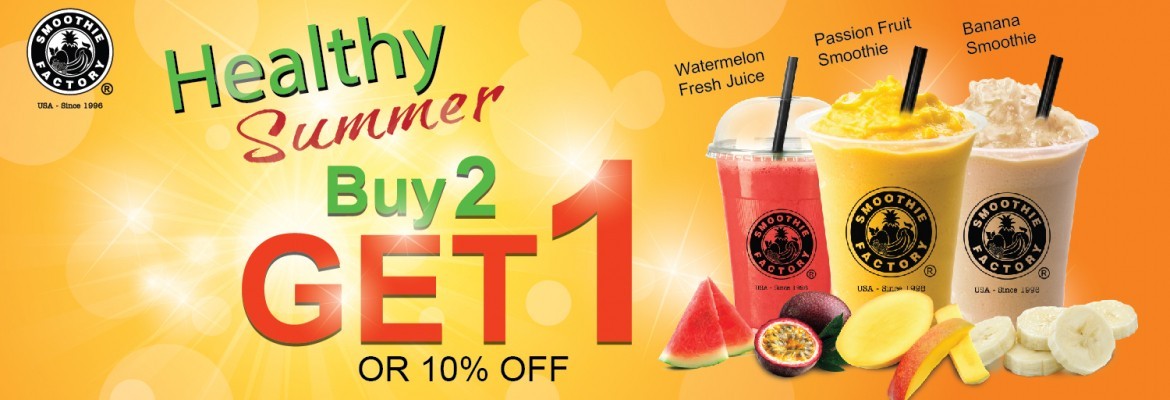 Smoothie Factory Vietnam Tuyển dụng 13207 - Hoteljob.vn